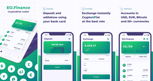 EO.Finance Review 2025 - Crypto Wallet and Fiat Payments App