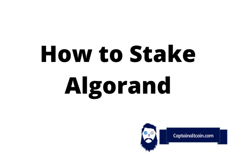 How to Stake Algorand in 2025? Where Can You Stake ALGO? - CaptainAltcoin