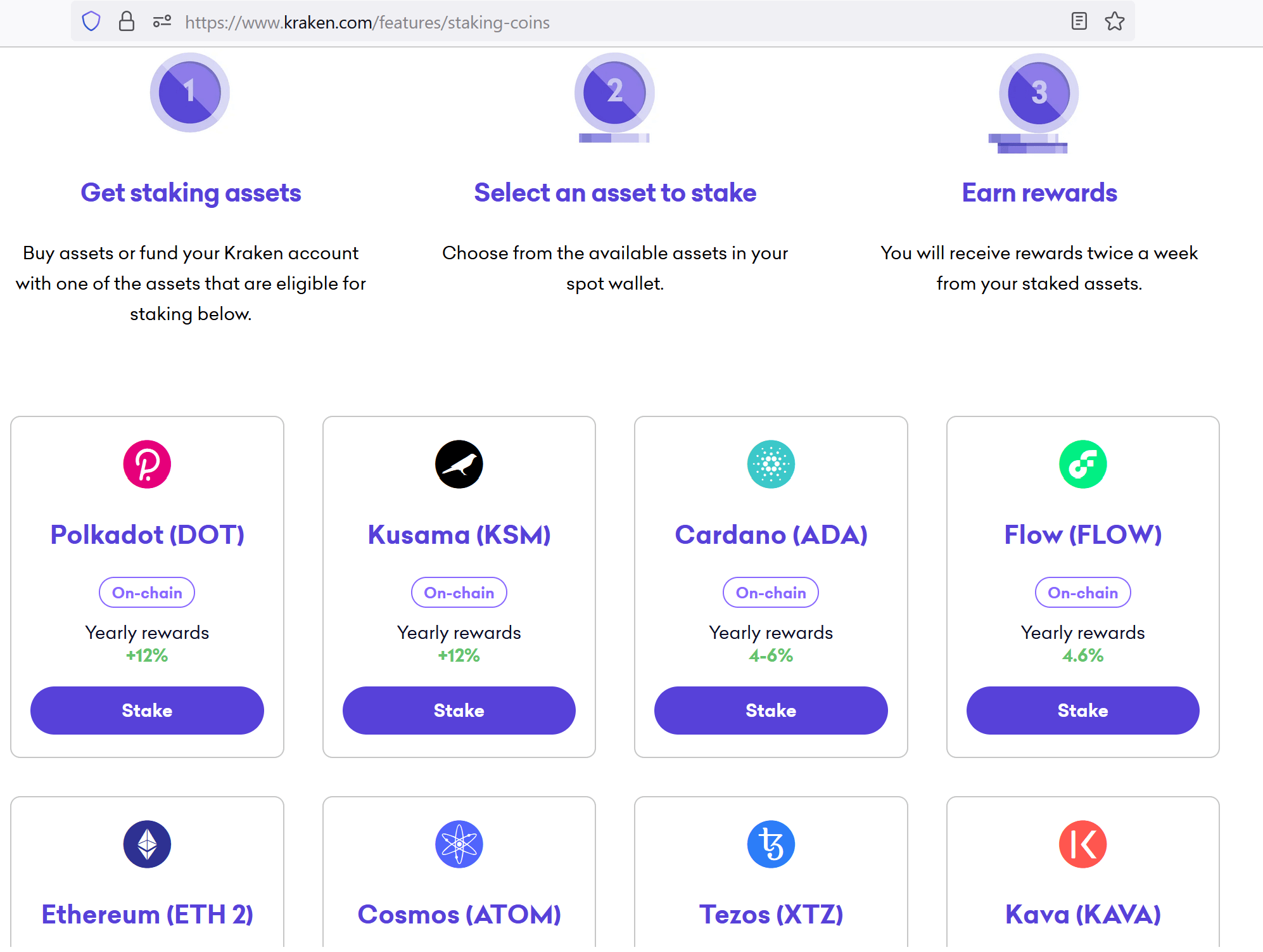 Kraken Staking Guide 2025 - What Can You Stake on Kraken?
