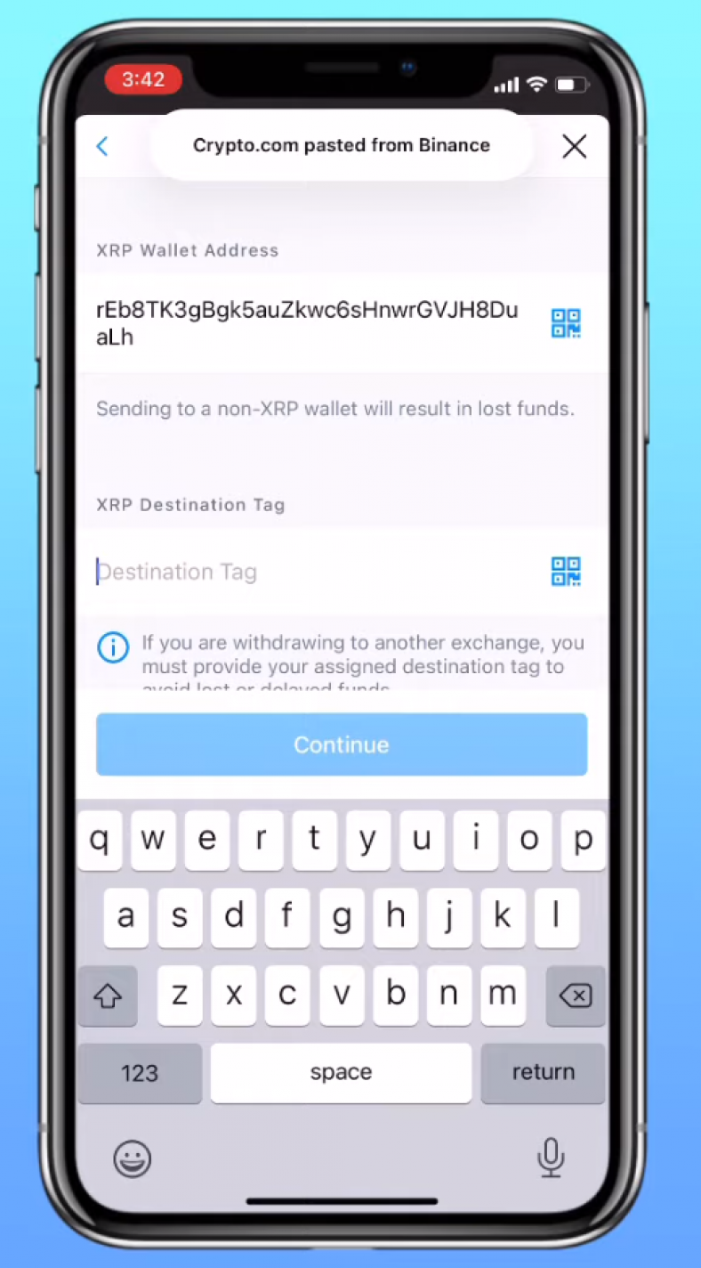How To Send Coins (BTC, ETH, SOl, SHIB etc.) From Crypto.com to Binance?