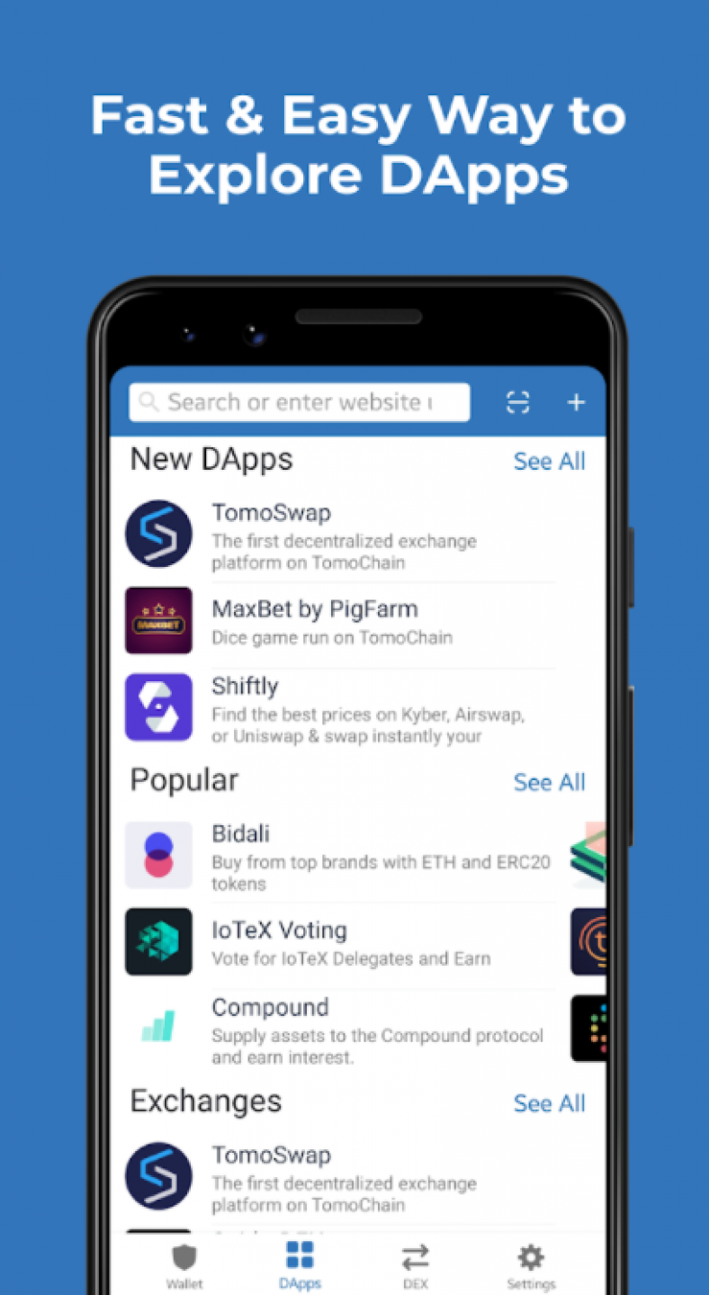 How to Enable dApp Browser on Trust Wallet - Add dApps to Trust Wallet - CaptainAltcoin