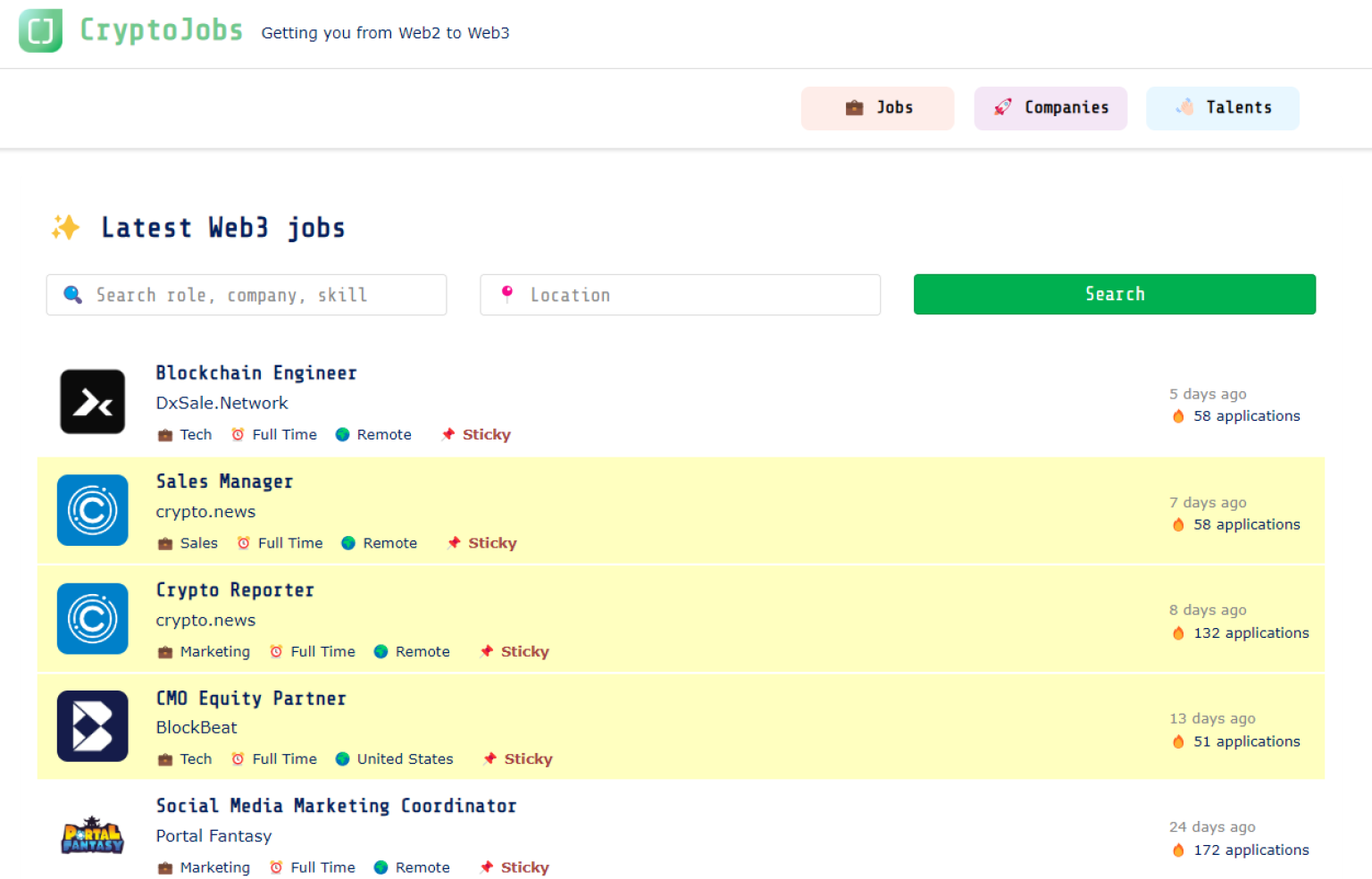 9 Best Crypto Job and Career Sites in 2025 [Plus ONE To AVOID]