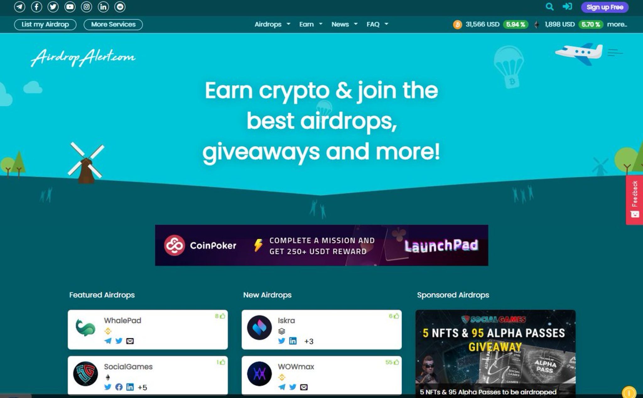 Airdrop Hunting Tools 2025 - How To Catch FREE Airdrops