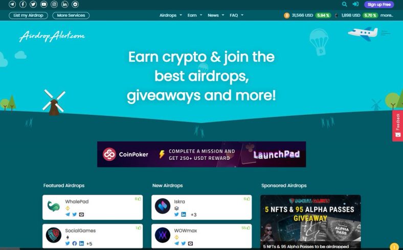 Airdrop Hunting Tools 2025 - How To Catch FREE Airdrops