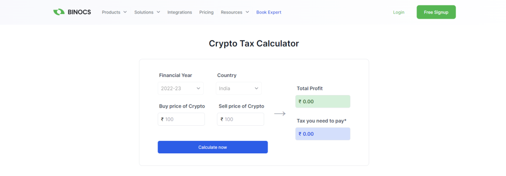 Binocs Crypto Tax Software Review 2025: Simplify Your Crypto Taxes