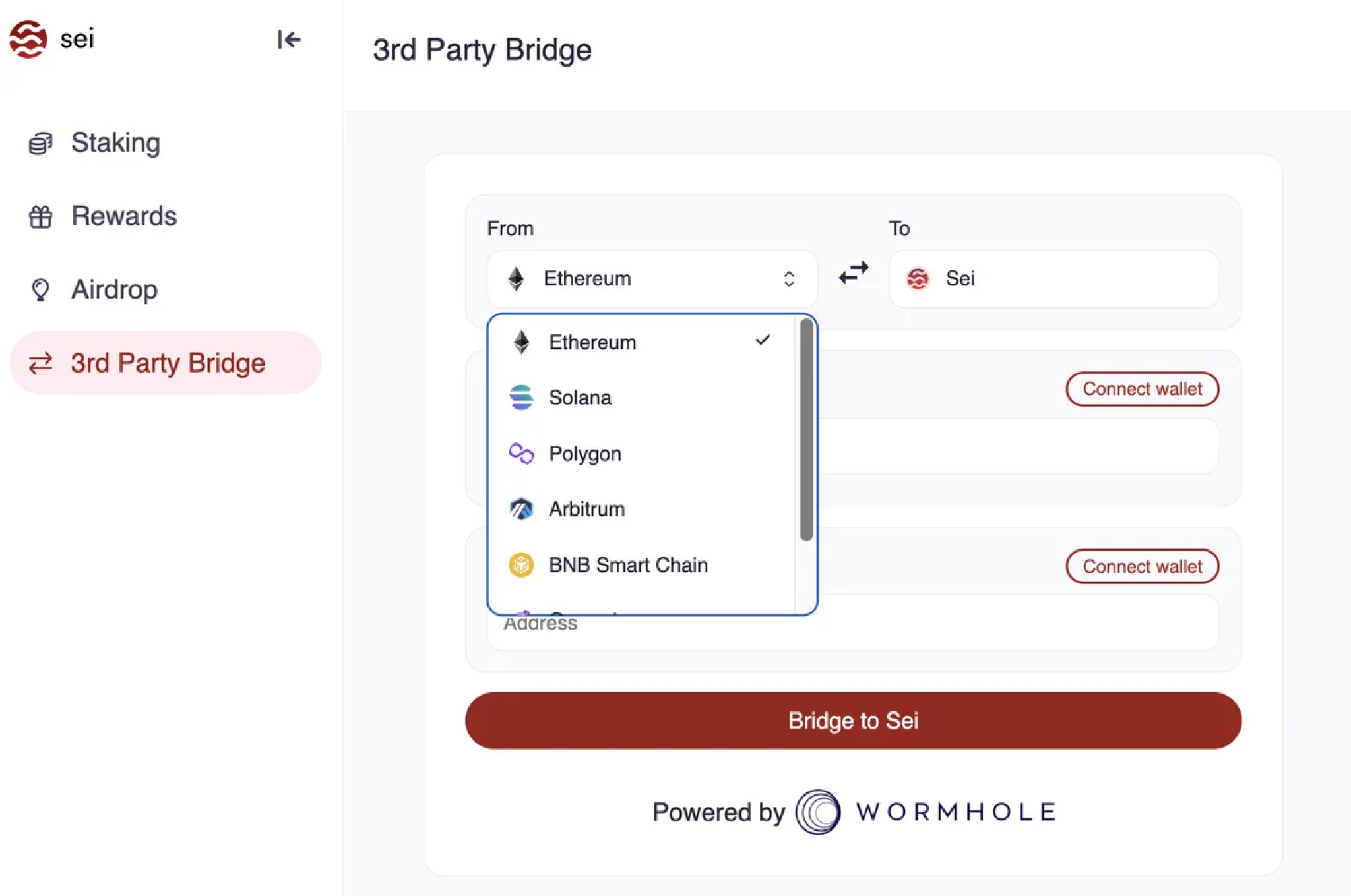 How To Bridge Coins To Sei Network - SEI Bridge Tutorial - CaptainAltcoin