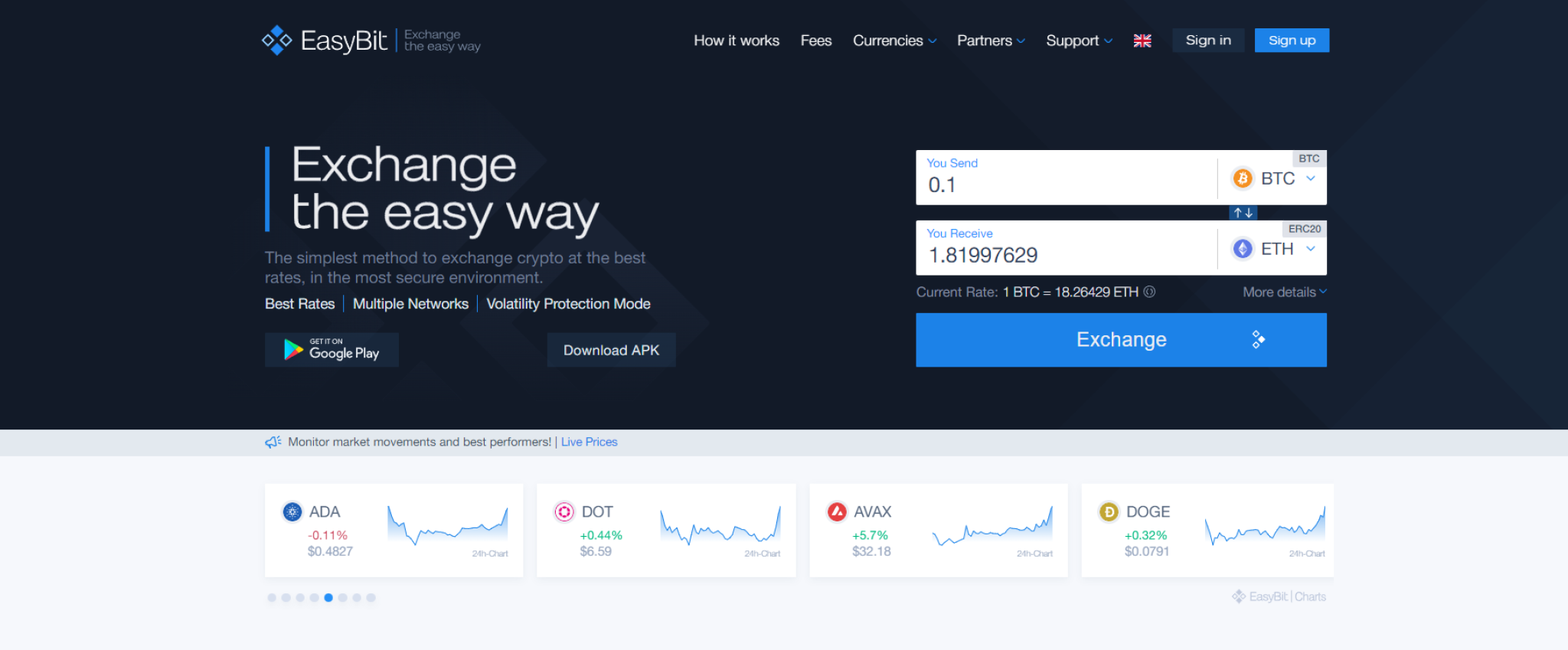 Best & Cheapest Crypto Swap Platforms in 2025 - Swap Coins Instantly