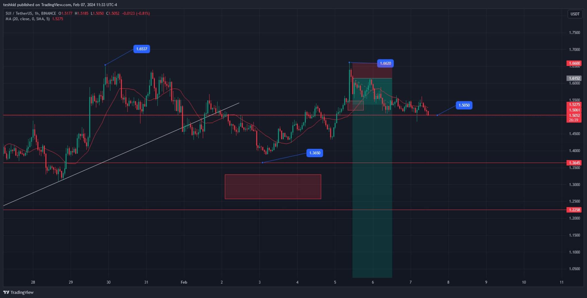 SUI Pulls Back After Bullish Rally, Analyst Shares Next Support To ...