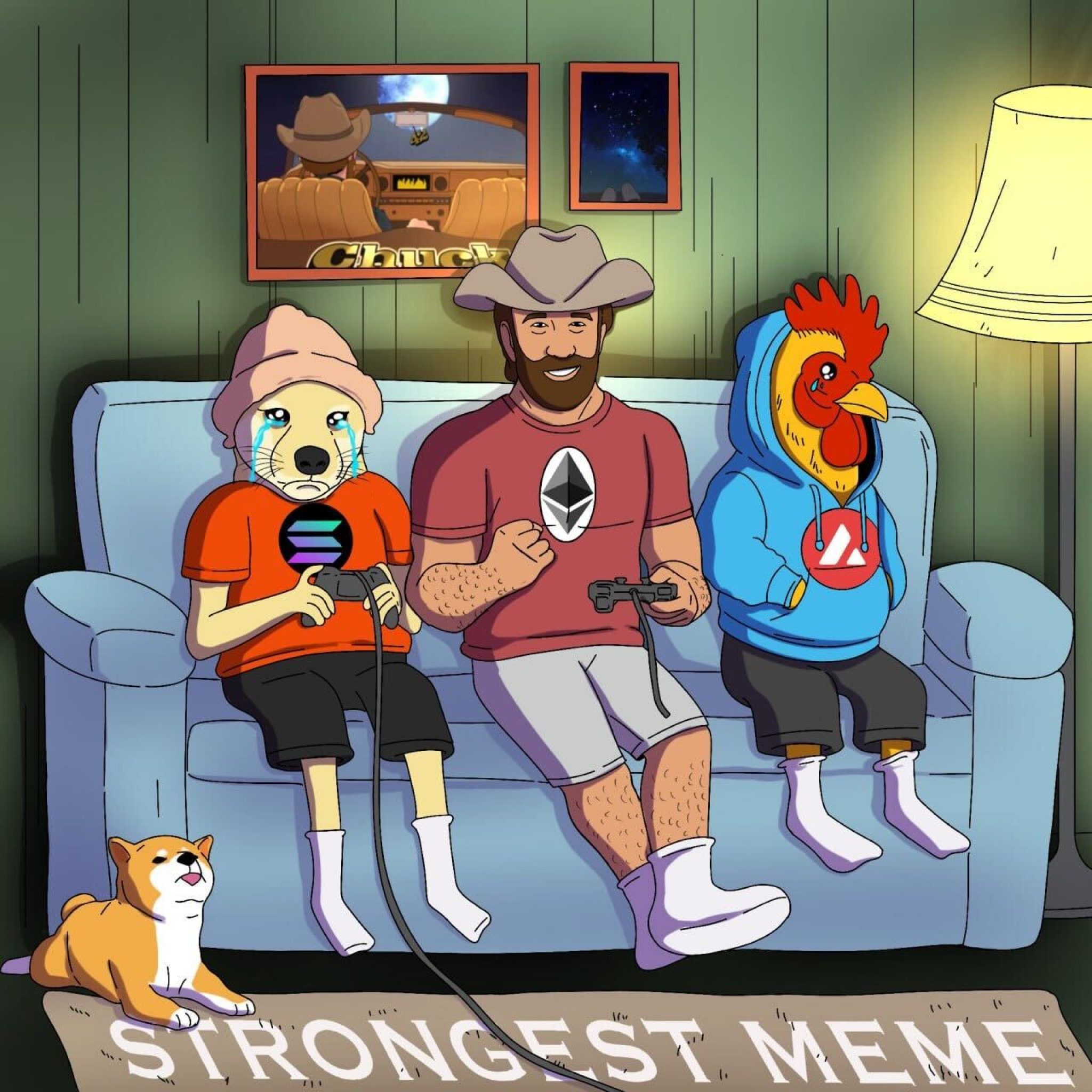 CHUCK: The New Favorite Among Ethereum Memes Like PEPE And ANDY ...