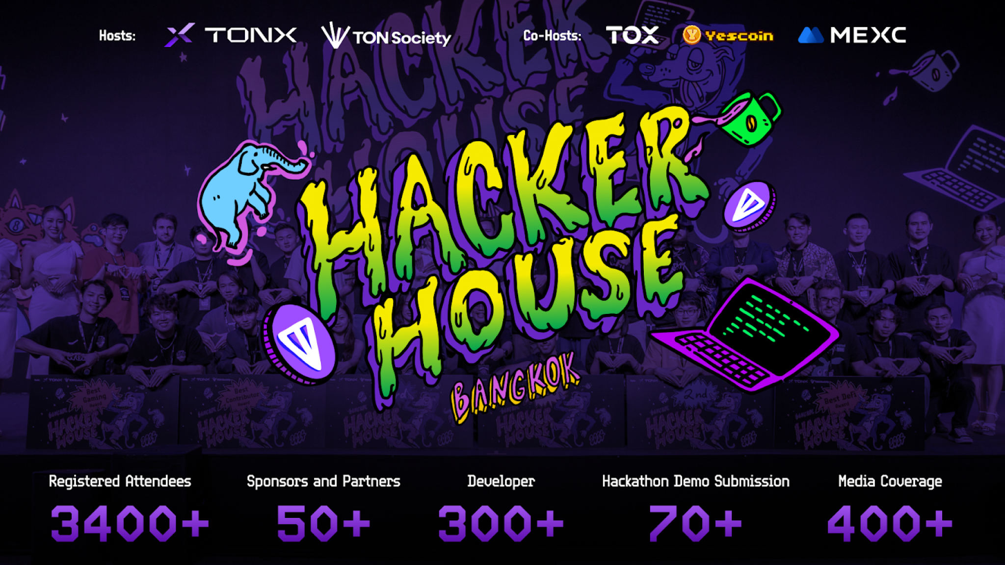TON Hacker House Bangkok Draws 300+ Global Developers and 70+ Demo ...