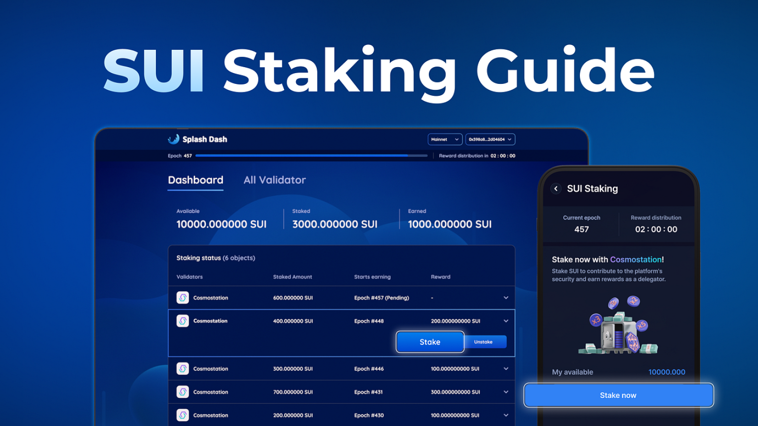 Sui Staking – Here’s How and Where to Stake SUI in 2025