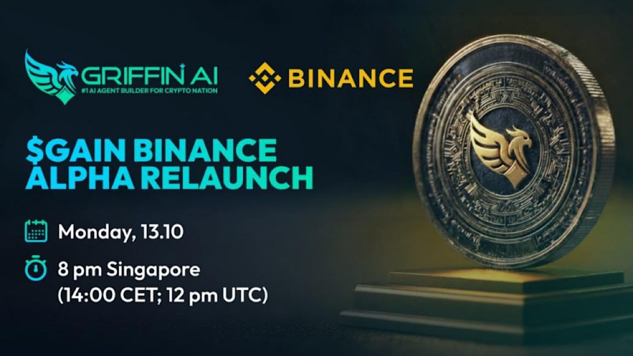 Griffin AI Completes $GAIN Token Swap with Financial Contribution from ...