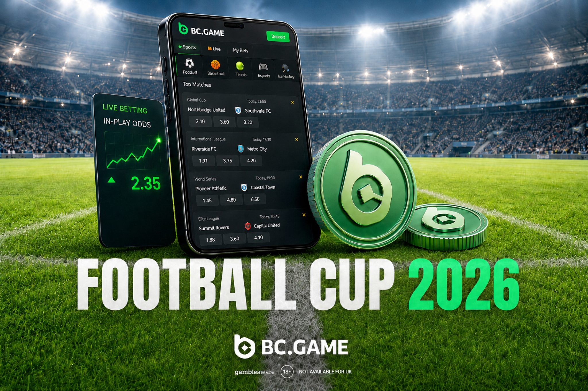 BC.GAME Brings a Crypto-First Betting Experience to the 2026 Football ...